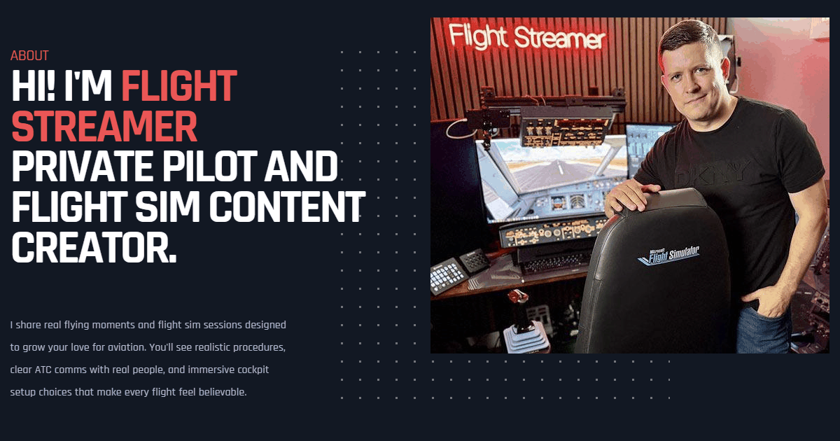 My Setup | Flight Streamer